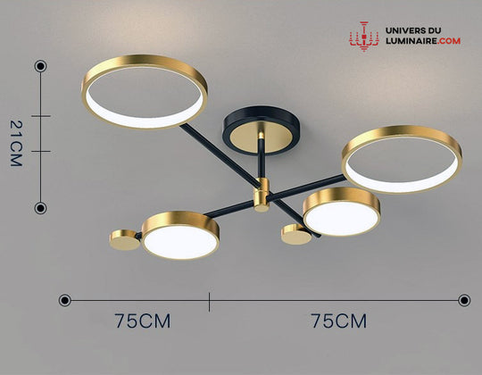 Lustre Led Moderne | Univers Du Luminaire